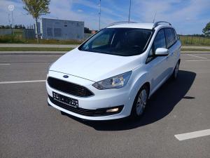 White Ford Grand C-MAX 2015 in Marijampole, with an engine capacity of 1.00 L and mileage of 129 thousand km for 5450 €, photo 16 on AUTOMOTO.COM.LV