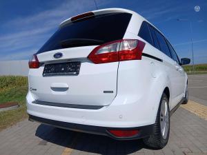 White Ford Grand C-MAX 2015 in Marijampole, with an engine capacity of 1.00 L and mileage of 129 thousand km for 5450 €, photo 21 on AUTOMOTO.COM.LV