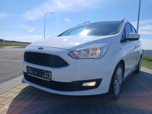 White Ford Grand C-MAX 2015 in Marijampole, with an engine capacity of 1.00 L and mileage of 129 thousand km for 5450 €, photo 23 on AUTOMOTO.COM.LV