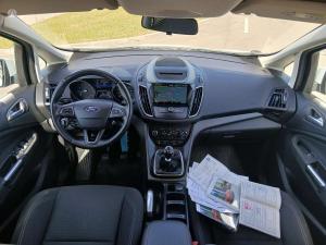 White Ford Grand C-MAX 2015 in Marijampole, with an engine capacity of 1.00 L and mileage of 129 thousand km for 5450 €, photo 24 on AUTOMOTO.COM.LV