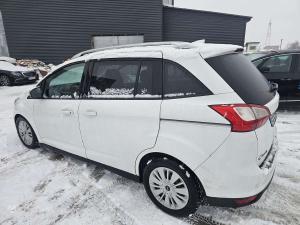White Ford Grand C-MAX 2016 in Taurage, with an engine capacity of 2.00 L and mileage of 190 thousand km for 5900 €, photo 3 on AUTOMOTO.COM.LV