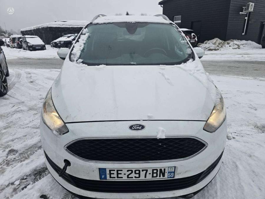 White Ford Grand C-MAX 2016 in Taurage, with an engine capacity of 2.00 L and mileage of 190 thousand km for 5900 €, photo 8 on AUTOMOTO.COM.LV