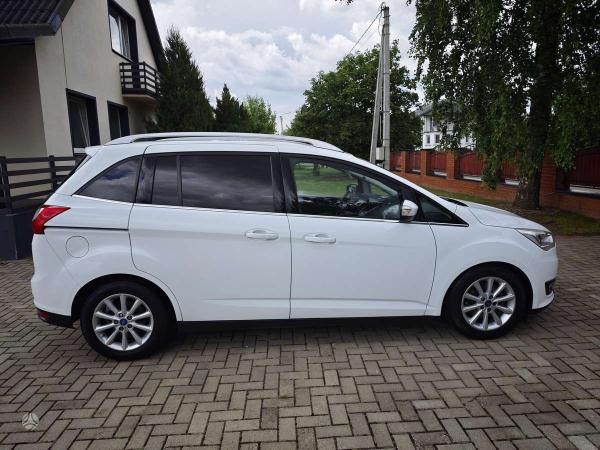 Balts Ford Grand C-MAX 2016 Šauļi, ar dzinēja tilpumu 1.50 L un nobraukumu 184 tūkst. km par 6700 €, foto 4 vietnē AUTOMOTO.COM.LV