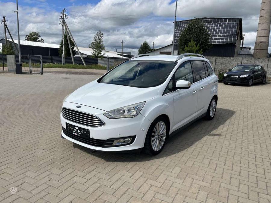 Balts Ford Grand C-MAX 2016 Tauragė, ar dzinēja tilpumu 1.00 L un nobraukumu 92 tūkst. km par 5900 €, foto 5 vietnē AUTOMOTO.COM.LV