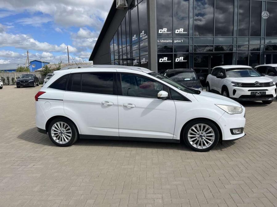 Balts Ford Grand C-MAX 2016 Tauragė, ar dzinēja tilpumu 1.00 L un nobraukumu 92 tūkst. km par 5900 €, foto 6 vietnē AUTOMOTO.COM.LV