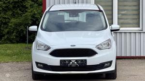 White Ford Grand C-MAX 2019 in Ukmerge, with an engine capacity of 1.50 L and mileage of 230 thousand km for 4300 €, photo 6 on AUTOMOTO.COM.LV