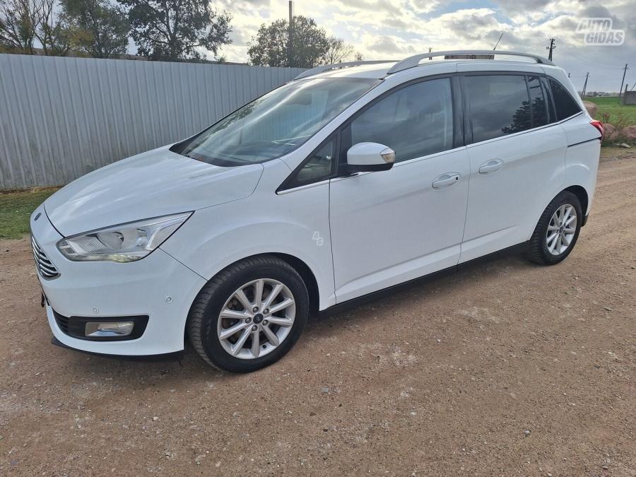 Balts Ford Grand C-MAX 2015 Marijampole, ar dzinēja tilpumu 2.00 L un nobraukumu 310 tūkst. km par 4950 €, foto 1 vietnē AUTOMOTO.COM.LV