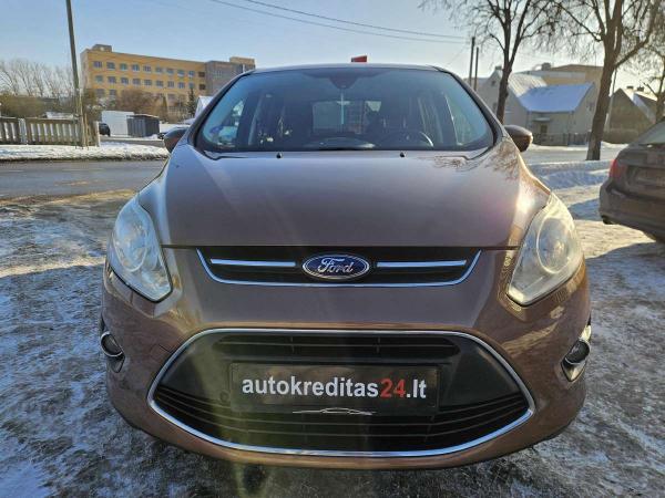 Yellow Ford Grand C-MAX 2014 in Siauliai, with an engine capacity of 1.00 L and mileage of 166 thousand km for 4450 €, photo 2 on AUTOMOTO.COM.LV