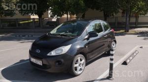 Melns Ford KA 2009 Rīga, ar dzinēja tilpumu 1.20 L un nobraukumu 220 tūkst. km par 850 €, foto  vietnē AUTOMOTO.COM.LV