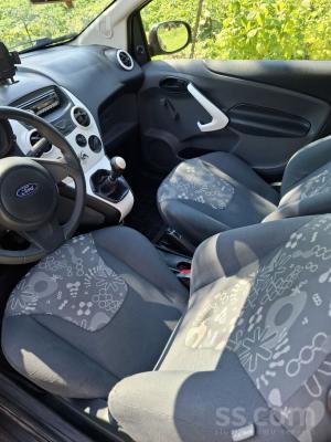 Black Ford KA 2009 in Riga, with an engine capacity of 1.20 L and mileage of 220 thousand km for 850 €, photo 7 on AUTOMOTO.COM.LV
