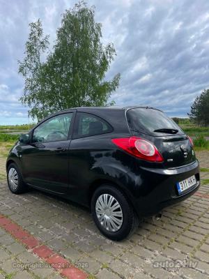 Black Ford KA 2011 in Tallinn, with an engine capacity of 1.30 L and mileage of 265 thousand km for 2199 €, photo 4 on AUTOMOTO.COM.LV