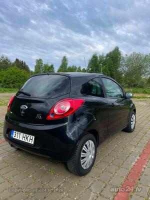 Black Ford KA 2011 in Tallinn, with an engine capacity of 1.30 L and mileage of 265 thousand km for 2199 €, photo 6 on AUTOMOTO.COM.LV