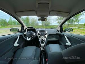 Black Ford KA 2011 in Tallinn, with an engine capacity of 1.30 L and mileage of 265 thousand km for 2199 €, photo 14 on AUTOMOTO.COM.LV