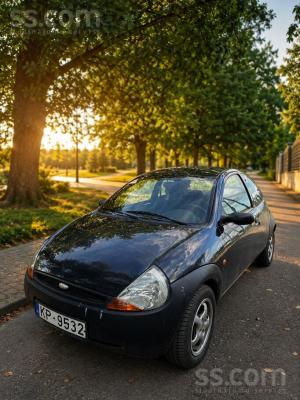 Blue Ford KA 2007 in Riga, with an engine capacity of 1.30 L and mileage of 122 thousand km for 1000 €, photo  on AUTOMOTO.COM.LV