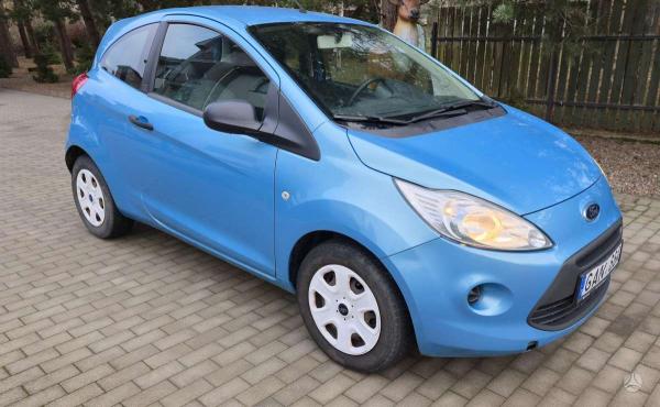 Blue Ford KA 2012 in Palanga, with an engine capacity of 1.24 L and mileage of 92 thousand km for 2250 €, photo 2 on AUTOMOTO.COM.LV