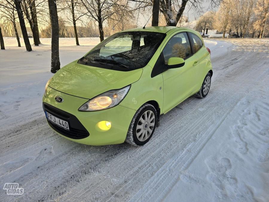 Green Ford KA 2011 in Radviliskis, with an engine capacity of 1.20 L and mileage of 196 thousand km for 1650 €, photo 1 on AUTOMOTO.COM.LV