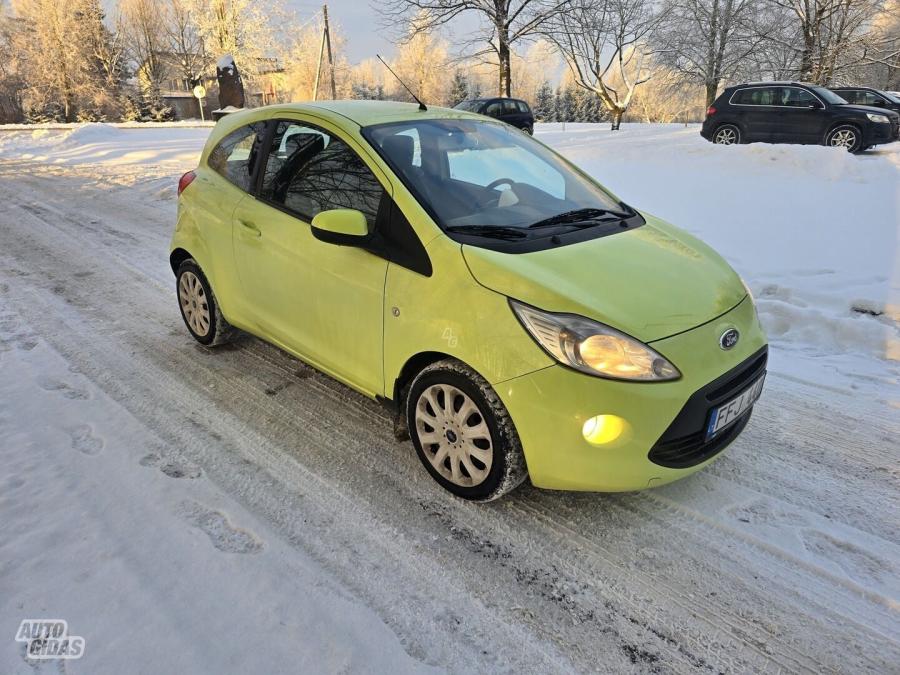 Green Ford KA 2011 in Radviliskis, with an engine capacity of 1.20 L and mileage of 196 thousand km for 1650 €, photo 2 on AUTOMOTO.COM.LV
