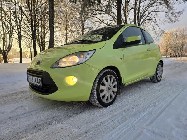 Green Ford KA 2011 in Radviliskis, with an engine capacity of 1.20 L and mileage of 196 thousand km for 1650 €, photo 5 on AUTOMOTO.COM.LV