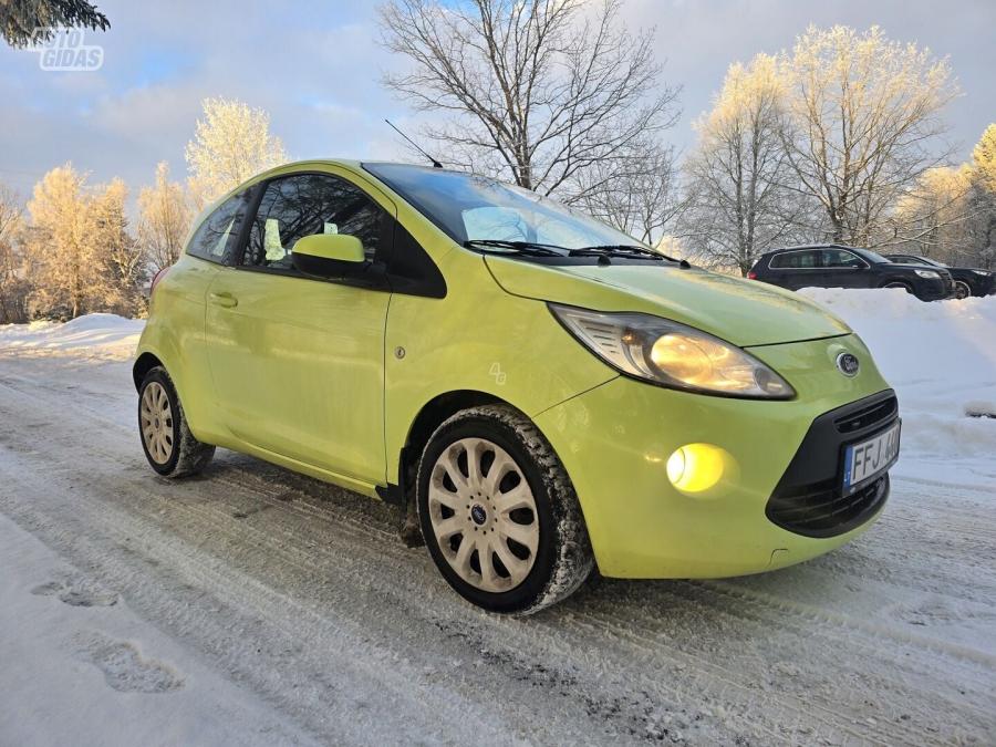 Green Ford KA 2011 in Radviliskis, with an engine capacity of 1.20 L and mileage of 196 thousand km for 1650 €, photo 6 on AUTOMOTO.COM.LV