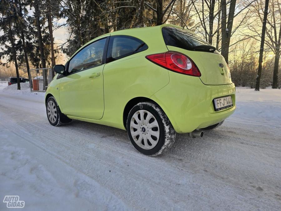 Green Ford KA 2011 in Radviliskis, with an engine capacity of 1.20 L and mileage of 196 thousand km for 1650 €, photo 7 on AUTOMOTO.COM.LV