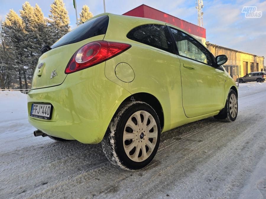 Green Ford KA 2011 in Radviliskis, with an engine capacity of 1.20 L and mileage of 196 thousand km for 1650 €, photo 8 on AUTOMOTO.COM.LV