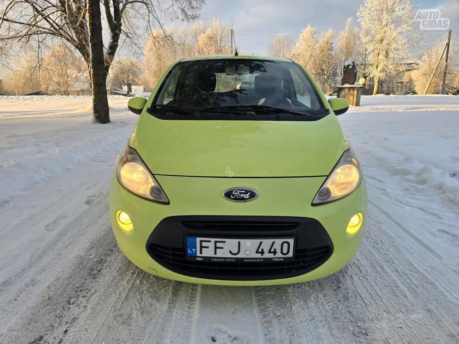 Green Ford KA 2011 in Radviliskis, with an engine capacity of 1.20 L and mileage of 196 thousand km for 1650 €, photo 9 on AUTOMOTO.COM.LV