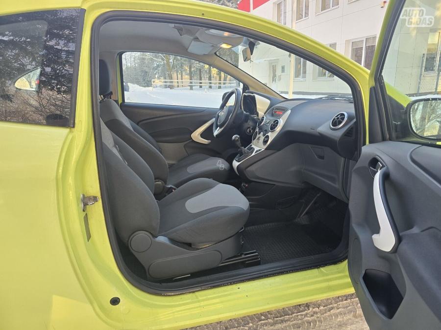 Green Ford KA 2011 in Radviliskis, with an engine capacity of 1.20 L and mileage of 196 thousand km for 1650 €, photo 16 on AUTOMOTO.COM.LV