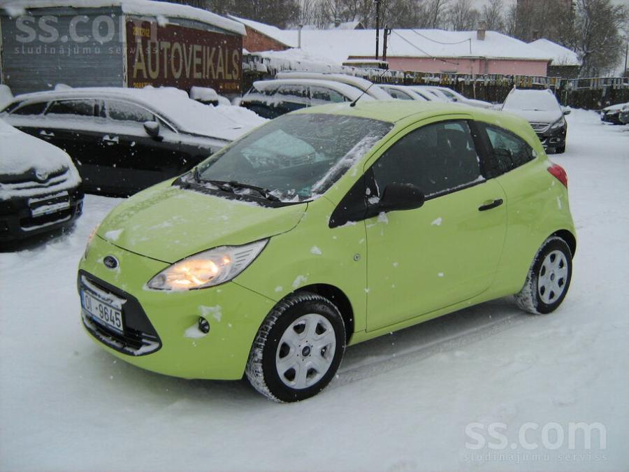 Zaļš Ford KA 2012 Rēzekne, ar dzinēja tilpumu 1.20 L un nobraukumu 165 tūkst. km par 2500 €, foto 1 vietnē AUTOMOTO.COM.LV