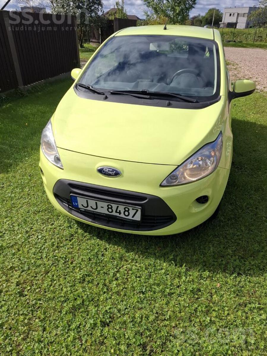 Green Ford KA 2013 in Riga, with an engine capacity of 1.20 L and mileage of 97 thousand km for 3000 €, photo 9 on AUTOMOTO.COM.LV