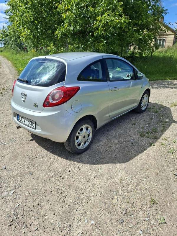 Pelēks Ford KA 2009 Jurbarkas, ar dzinēja tilpumu 1.30 L un nobraukumu 234 tūkst. km par 1750 €, foto 5 vietnē AUTOMOTO.COM.LV