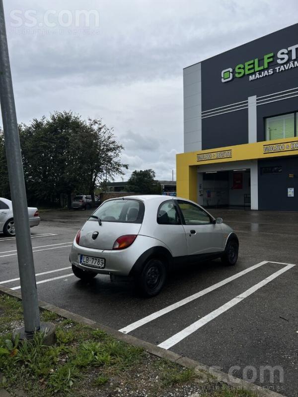 Pelēks Ford KA 2002 Rīga, ar dzinēja tilpumu 1.30 L un nobraukumu 68 tūkst. km par 930 €, foto 4 vietnē AUTOMOTO.COM.LV
