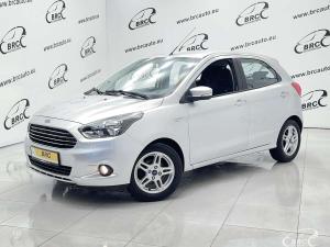 Pelēks Ford KA 2017 Viļņa, ar dzinēja tilpumu 1.20 L un nobraukumu 84 tūkst. km par 6900 €, foto  vietnē AUTOMOTO.COM.LV