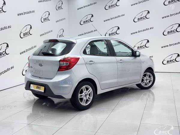 Grey Ford KA 2017 in Vilnius, with an engine capacity of 1.20 L and mileage of 84 thousand km for 6900 €, photo 3 on AUTOMOTO.COM.LV