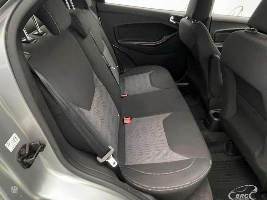 Grey Ford KA 2017 in Vilnius, with an engine capacity of 1.20 L and mileage of 84 thousand km for 6500 €, photo 12 on AUTOMOTO.COM.LV