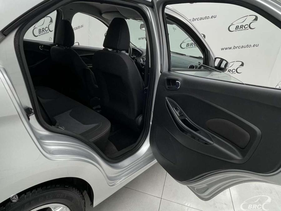 Grey Ford KA 2017 in Vilnius, with an engine capacity of 1.20 L and mileage of 84 thousand km for 6500 €, photo 14 on AUTOMOTO.COM.LV