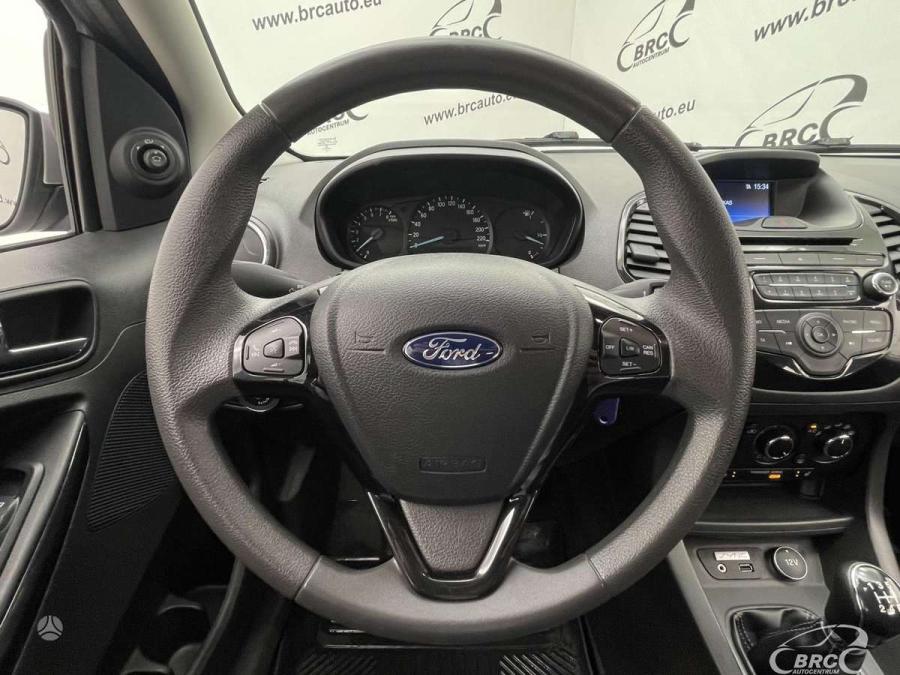 Grey Ford KA 2017 in Vilnius, with an engine capacity of 1.20 L and mileage of 84 thousand km for 6500 €, photo 28 on AUTOMOTO.COM.LV