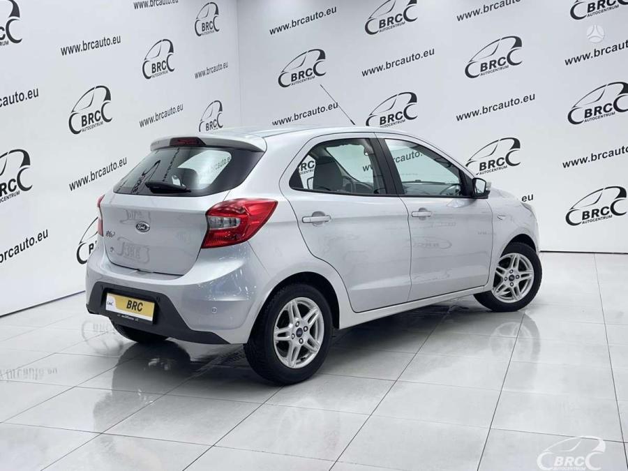 Grey Ford KA 2017 in Vilnius, with an engine capacity of 1.20 L and mileage of 84 thousand km for 6000 €, photo 4 on AUTOMOTO.COM.LV