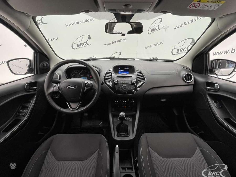 Grey Ford KA 2017 in Vilnius, with an engine capacity of 1.20 L and mileage of 84 thousand km for 6000 €, photo 5 on AUTOMOTO.COM.LV