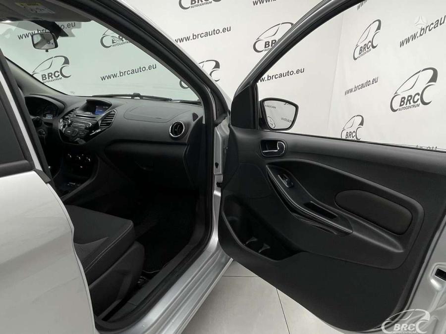 Grey Ford KA 2017 in Vilnius, with an engine capacity of 1.20 L and mileage of 84 thousand km for 6000 €, photo 10 on AUTOMOTO.COM.LV