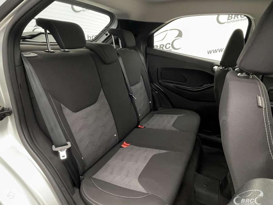 Grey Ford KA 2017 in Vilnius, with an engine capacity of 1.20 L and mileage of 84 thousand km for 6000 €, photo 13 on AUTOMOTO.COM.LV