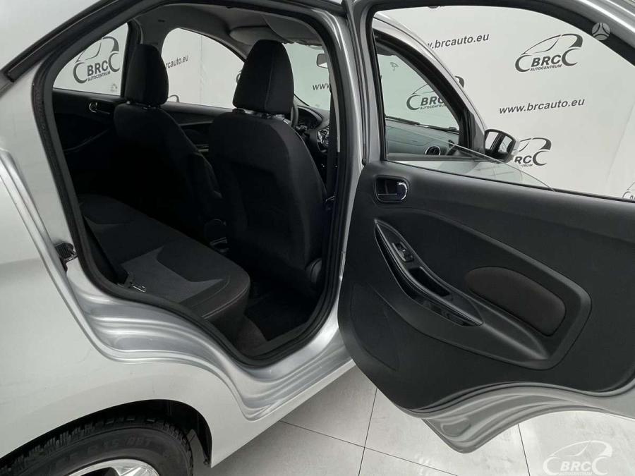Grey Ford KA 2017 in Vilnius, with an engine capacity of 1.20 L and mileage of 84 thousand km for 6000 €, photo 14 on AUTOMOTO.COM.LV