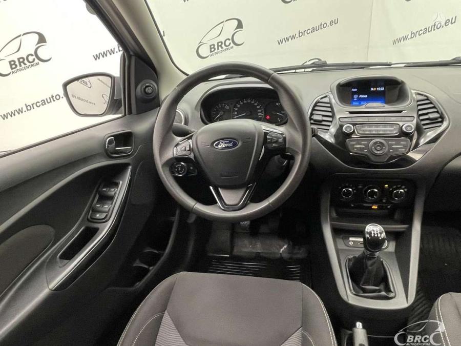Grey Ford KA 2017 in Vilnius, with an engine capacity of 1.20 L and mileage of 84 thousand km for 6000 €, photo 15 on AUTOMOTO.COM.LV