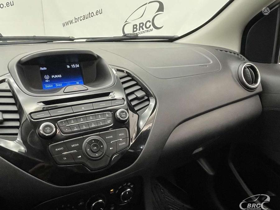 Grey Ford KA 2017 in Vilnius, with an engine capacity of 1.20 L and mileage of 84 thousand km for 6000 €, photo 27 on AUTOMOTO.COM.LV