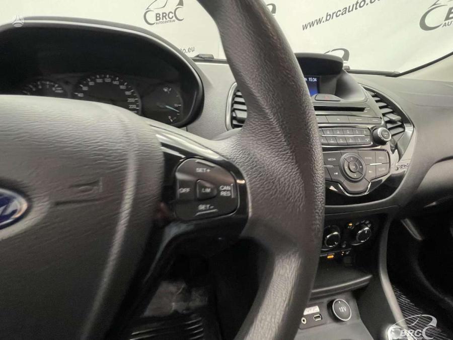 Grey Ford KA 2017 in Vilnius, with an engine capacity of 1.20 L and mileage of 84 thousand km for 6000 €, photo 29 on AUTOMOTO.COM.LV