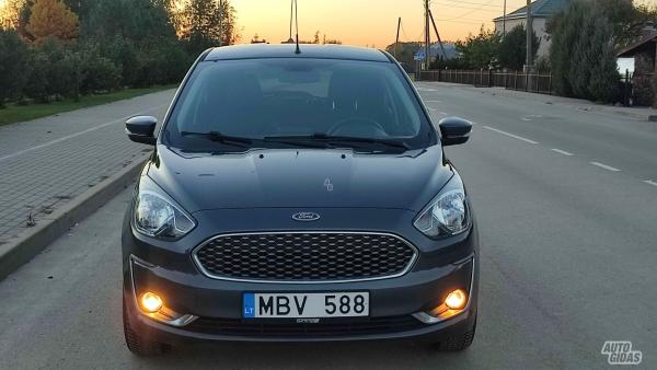 Pelēks Ford KA 2019 Kauņa, ar dzinēja tilpumu 1.20 L un nobraukumu 105 tūkst. km par 5200 €, foto 2 vietnē AUTOMOTO.COM.LV