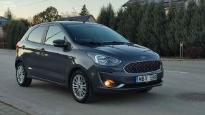 Grey Ford KA 2019 in Kaunas, with an engine capacity of 1.20 L and mileage of 105 thousand km for 5200 €, photo 4 on AUTOMOTO.COM.LV