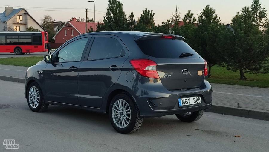 Grey Ford KA 2019 in Kaunas, with an engine capacity of 1.20 L and mileage of 105 thousand km for 5200 €, photo 5 on AUTOMOTO.COM.LV