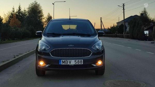 Grey Ford KA 2019 in Kaunas, with an engine capacity of 1.20 L and mileage of 105 thousand km for 5200 €, photo 2 on AUTOMOTO.COM.LV