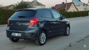 Grey Ford KA 2019 in Kaunas, with an engine capacity of 1.20 L and mileage of 105 thousand km for 5200 €, photo 4 on AUTOMOTO.COM.LV