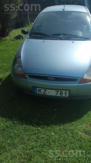 Pelēks Ford KA 2005 Ventspils, ar dzinēja tilpumu 1.20 L un nobraukumu 280 tūkst. km par 850 €, foto  vietnē AUTOMOTO.COM.LV